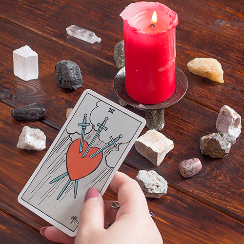 Three of Swords Heartbreak